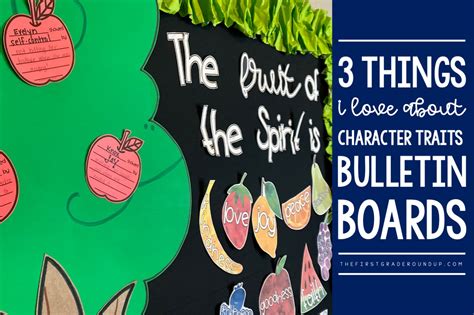 3 Things I Love About These Fruit Of The Spirit Bulletin Board Ideas