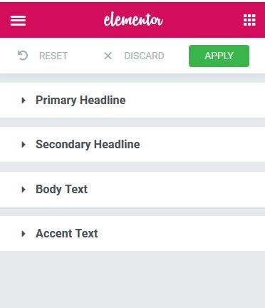 Global Theme Style Settings In Elementor Scratch Code