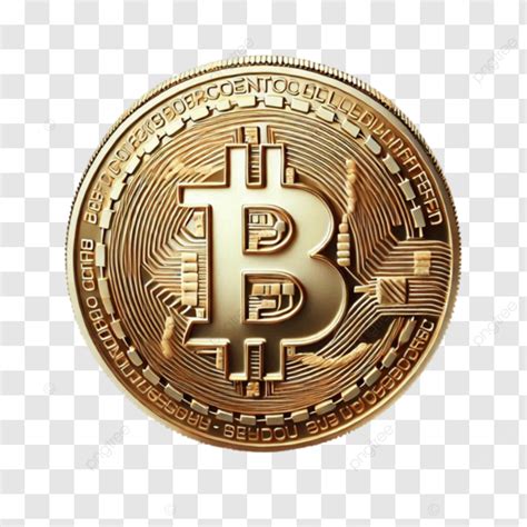 รูปภาพประกอบภาพตัดปะเหรียญ Bitcoin Cryptocurrency สีทอง Png ภาพประกอบภาพตัดปะเหรียญ Bitcoin