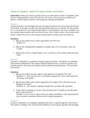 BGORDON Apply CPT Coding Guidelines And Modifiers 06DEC2020 Docx