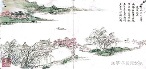 西湖十景董诰画作 知乎