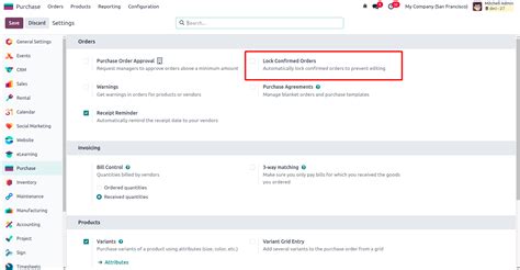 How To Lock Confirmed Purchase Orders Against Edits In Odoo 18