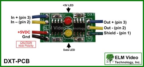 Dmx 512 Buffer Driver Pcb Elm Video Technology