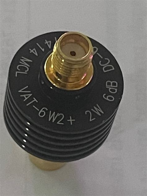 Mini Circuits Vat 20w2 Coaxial Sma Fixed Attenuator 2w 20db 6ghz