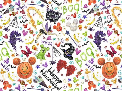 Disney Halloween Wallpaper Border