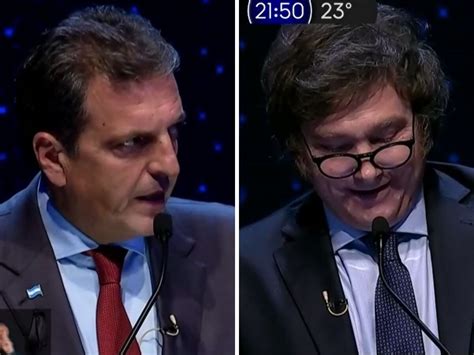 La Letal Respuesta De Sergio Massa Que Descolocó A Javier Milei En El