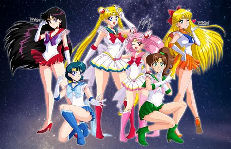 Sailor Moon Super S Collab By Vermillon Loup On Deviantart