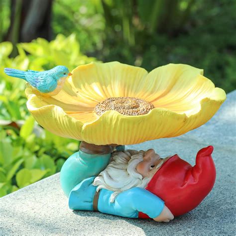 Mumtop Bird Baths For Outdoors Outdoor Garden Birdbath