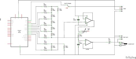 Arduino Midi Slider R2r Waveform Generator Simple Diy Electronic