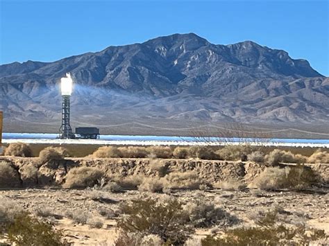 John Deshong On Linkedin Part Of Ivanpah Solar Plant That Bechtel Built At Ca Nv Border Between