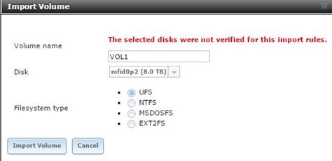 Usb Stick Died Freenas Reloaded Need Guidance To Import Volume