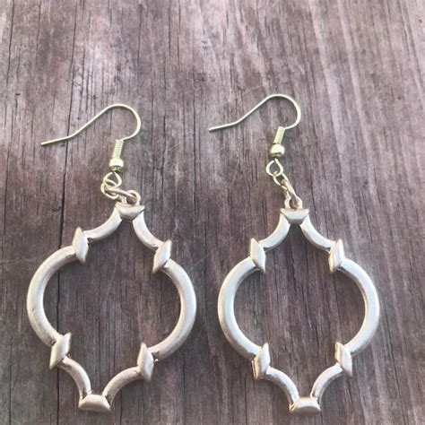 Quatrefoil Earrings Etsy