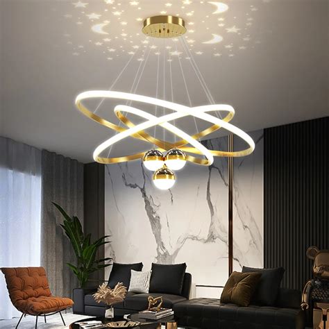 L Mpara De Techo De Acr Lico Para Sala De Estar Y Dormitorio Candelabro