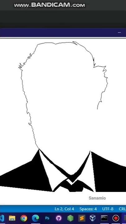 Draw Iron Man Face In 3 Line Of Code Using Python Youtube