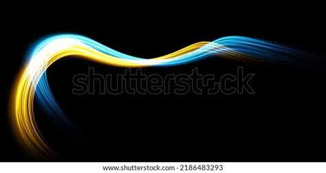 Abstract Light Lines Movement Speed Blue Stock Vector Royalty Free Shutterstock