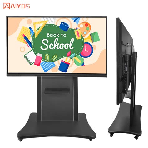 86 100 Inch Finger Multi Touch Screen Smart Lcd Display Classroom Electronic Digital Interactive