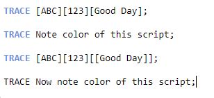 Trace Statement With Nested Brackets Turns Followi Qlik Community
