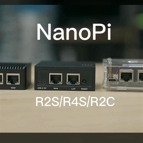 nanopi r1 1gb ram dual screen internet of things mini router with metal