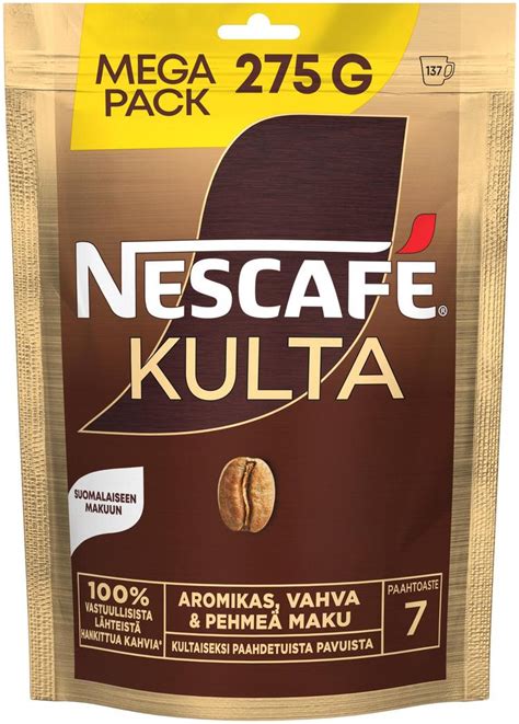 Nescafé Kulta 275g pikakahvi pussi | S-kaupat ruoan verkkokauppa