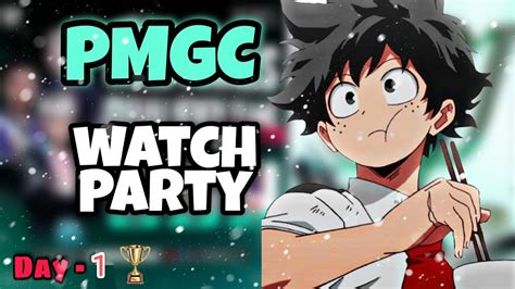 PMGC Watch Party DAY YouTube