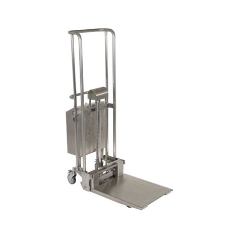 Vestil Hyd 10 Dc Ss Partially Stainless Steel Portable Dc Powered Hefti
