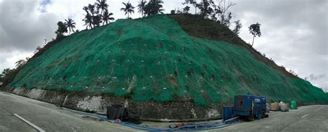 Rockfall Netting Project At Boac Marinduque Philippines