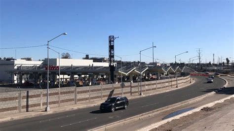 Calexico Border Crossing Map