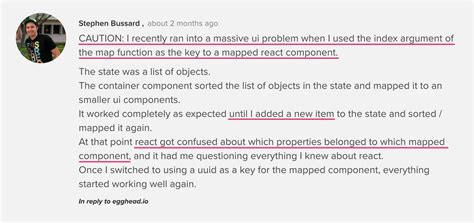 Index As A Key Is An Anti Pattern Rreactjs