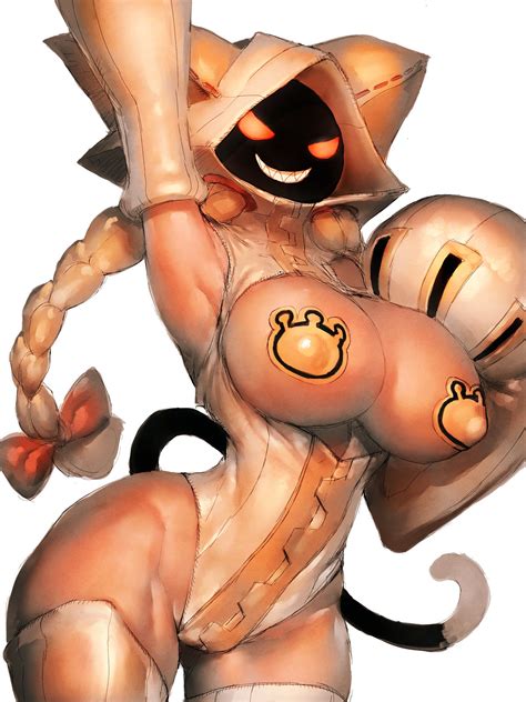 Rule 34 1girls Big Breasts Blazblue Breasts Cleavage Female Female