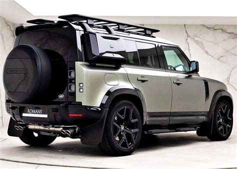 2022 Pangea Green Land Rover Defender 110 P400 X Range Rover Fans