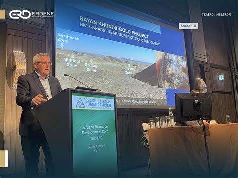 Erdene Resource Development Corp On Linkedin Erdene Executive Attending The Zurich Precious