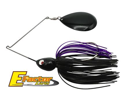 Black Passion Spinnerbait Black Deep Cup Colorado Blade