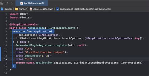 Ios Failed To Lookup Symbol Dlsym Rtld Default Test Func Symbol Not Found Issue