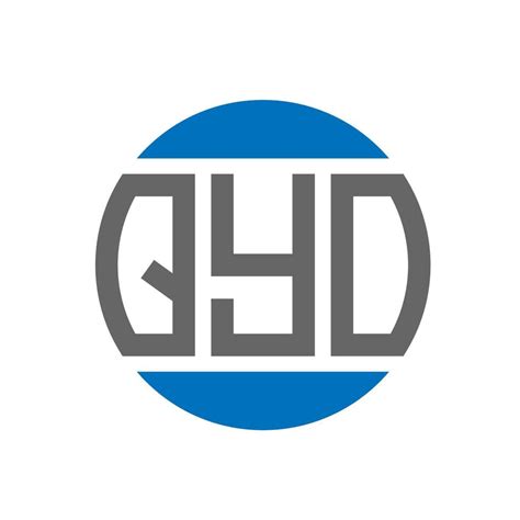 Qyo Letter Logo Design On White Background Qyo Creative Initials