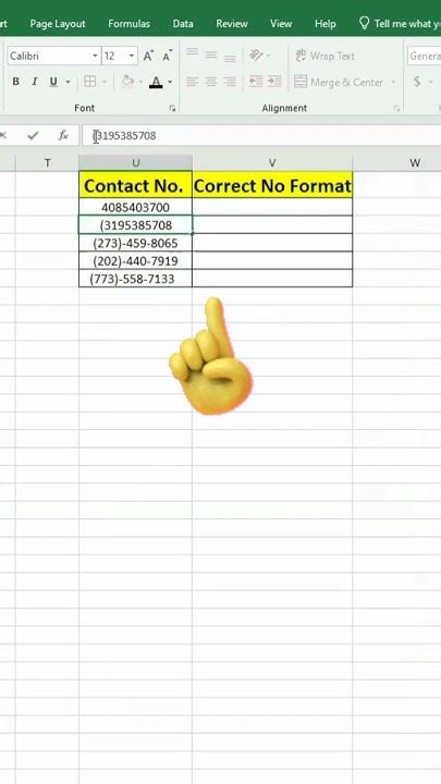 Number Series In Excel How To Correct 💯 Number Format In Excel How