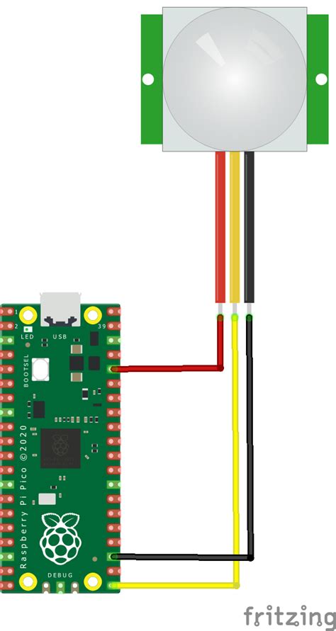 Micropython PIR Example For The Raspberry Pi Pico Rp Learning