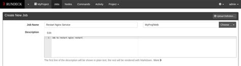 Easy Steps To Create Jobs In Rundeck
