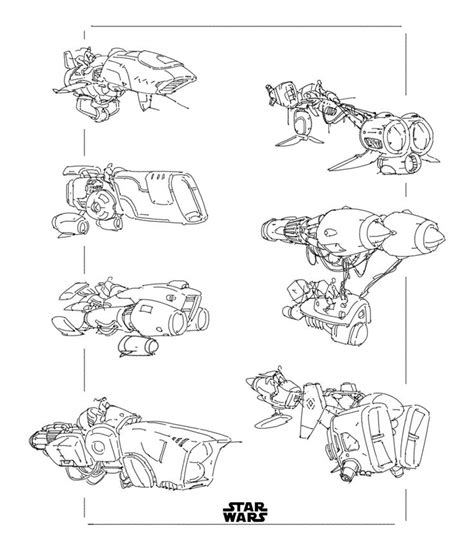 Star Wars Vehicles Coloring Pages [2025]