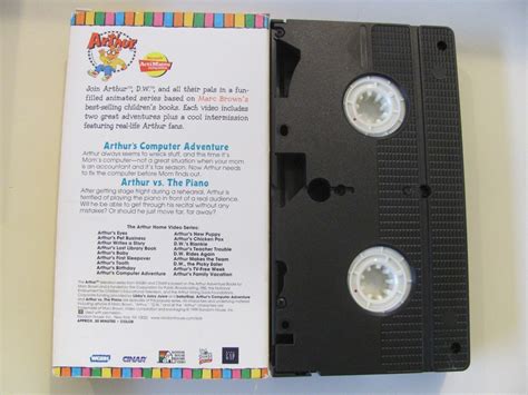 Vhs Arthur Arthur S Computer Adventure Vhs Vhs Tapes