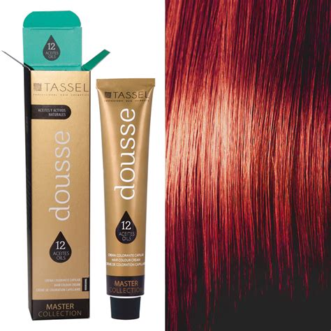 Tinte Dousse nº6 55 Rubio Oscuro Rojo Intenso 100m Jade