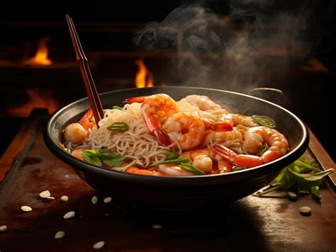 Premium AI Image | Smokey food