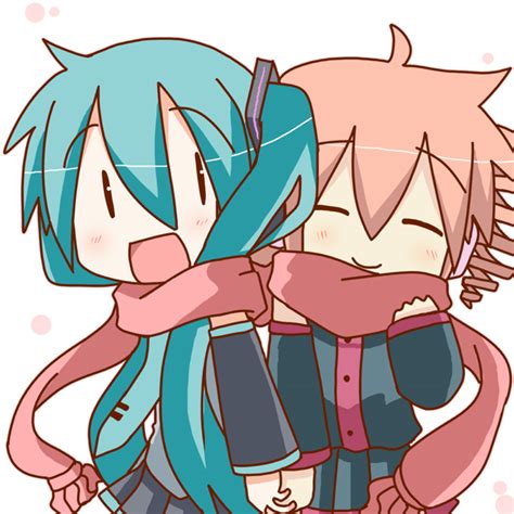 Safebooru Girls D Chibi Chibi Miku Drill Hair Hand Holding Hatsune Miku Holding Hands Kasane