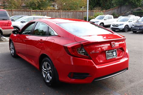 Certified Pre Owned 2018 Honda Civic Sedan LX 4dr Car In Kirkland