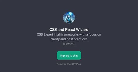 Css And React Wizard Css React Assistance Taaft