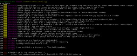 android react native open old version project up to 0 48v stack