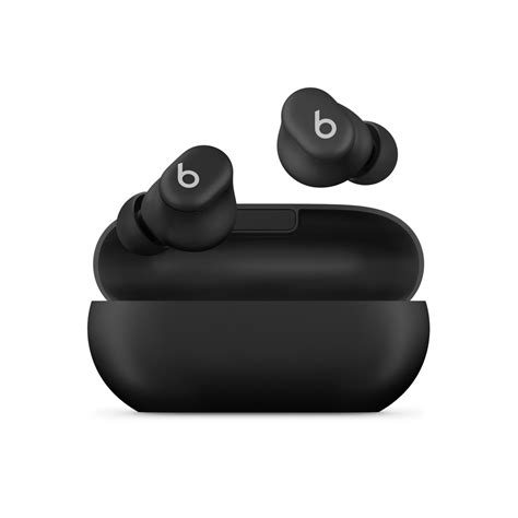Beats Solo Buds — True Wireless Earbuds — Matt Black Apple Au