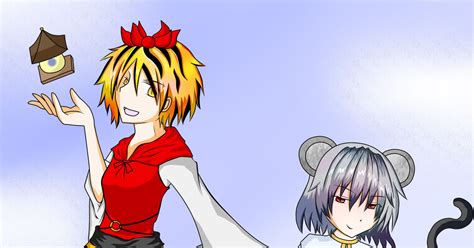 東方project 毘沙門天の弟子とその従者兼監視者 柚祁のイラスト Pixiv