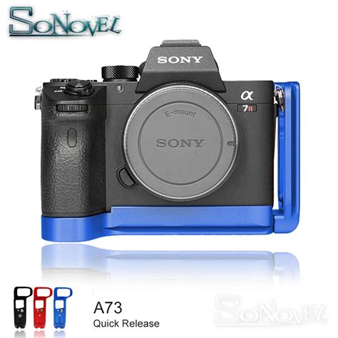 Placa En L De Liberaci N R Pida A7M3 Soporte De Agarre Manual Para Sony