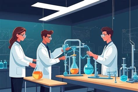 Premium Photo Depict A Physics Lab With Babes Conducting Experiments On The Principles Of