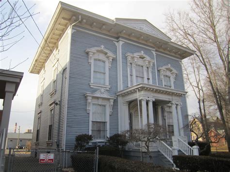 The Picturesque Style Italianate Architecture 56 Dwight Street New